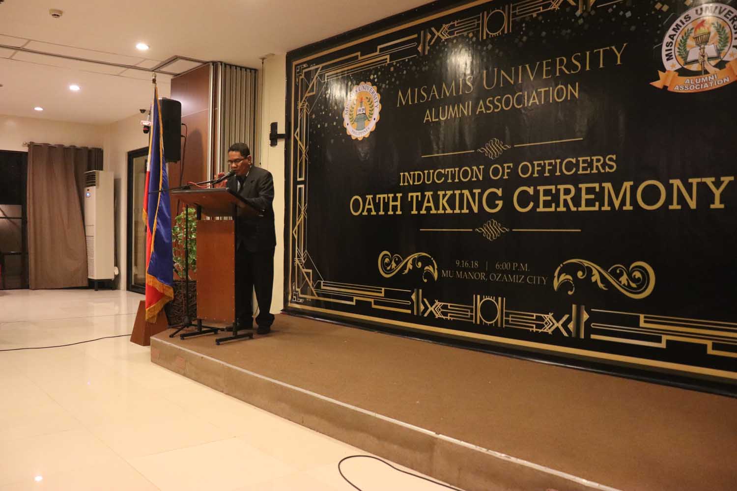 Photo Gallery: MUAA INDUCTION OF OFFICERS OATH TAKING CEREMONY 2018